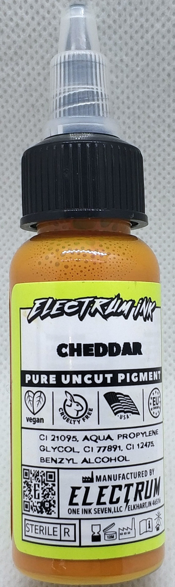Electrum Ink - Тату Краска - 30 мл - Cheddar - купить по доступной цене ...