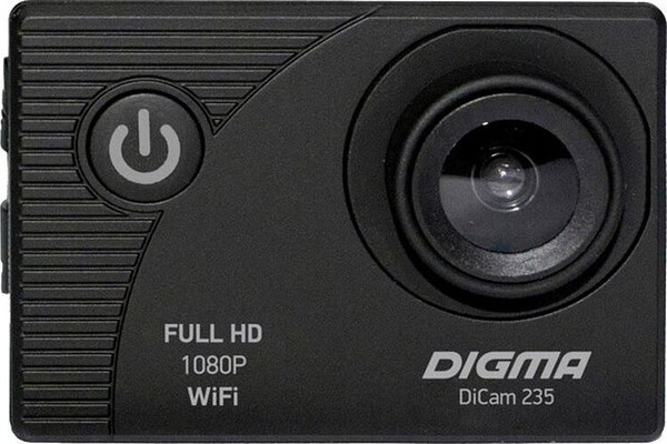 Экшн-камера Digma Экшн-камера Digma DiCam 235, черный купить по ...