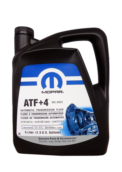 Трансмиссионное масло MOPAR ATF+4 68218058AC (5л) - купить по выгодной ...