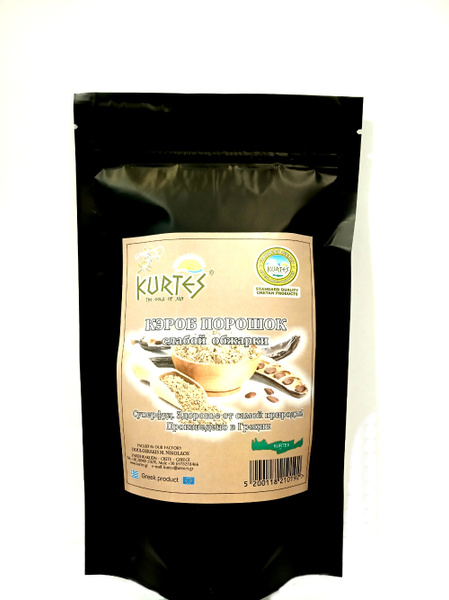 КЭРОБ Порошок KURTES 300 гр. Греция - купить с доставкой по выгодным ...