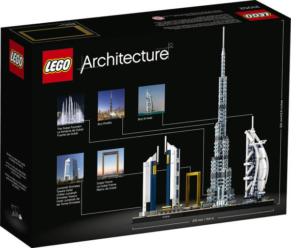 Конструктор LEGO Architecture 21052 Дубай - купить с доставкой по ...