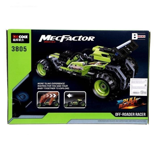 Конструктор Decool 3805 Гоночный болид 301 деталь - купить с доставкой по выгодным ценам в ...