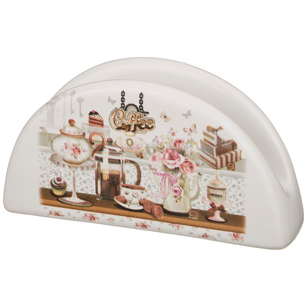 Салфетница Agness coffee 13,5х4 см. Высота 7 см., материал - Керамика ...