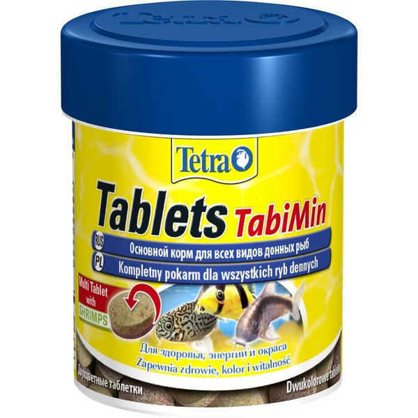Корм для донных рыб Tetra Tablets TabiMin 120 табл. - купить с ...