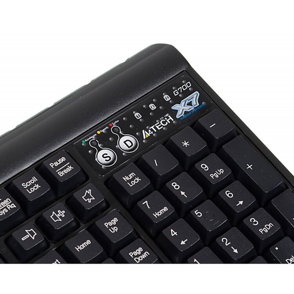 Мембранная клавиатура A4Tech X7-G700 купить по низкой цене: отзывы ...