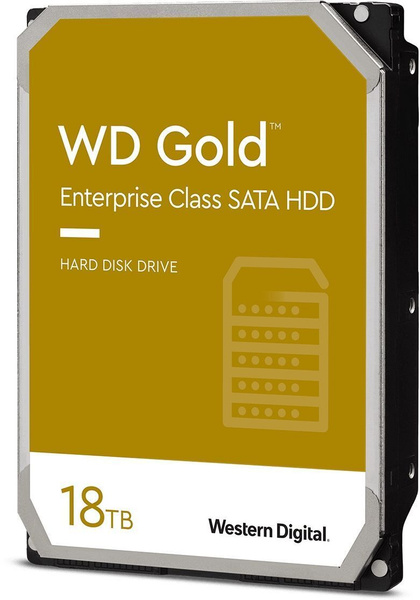 18 ТБ Внутренний жесткий диск Western Digital Gold 3.5" 7200 (WD181KRYZ ...