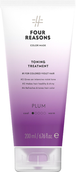 Four Reasons Color Mask Toning Treatment Plum тонирующая маска для ...