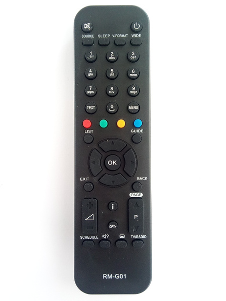 Пульт ДУ Пульт для HUMAX RM-G01 (Humax VA-4SD, VA-5SD) (нтв+ лайт) sat ...