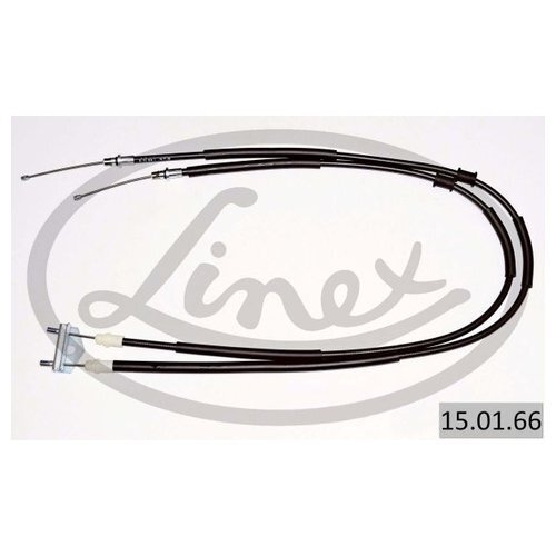 Тросик, cтояночный тормоз Linex 150166 для Ford Fiesta V, Fusion; Mazda ...
