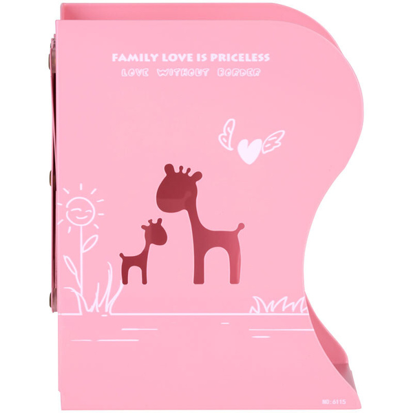 Подставка для книг MESHU, 3 отделения, раздвижная, розовая (308520) - купить с доставкой по ...