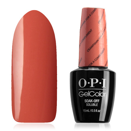 OPI GELCOLOR Crawfishin' For A Compliment GC N58, 15 мл. - купить с ...