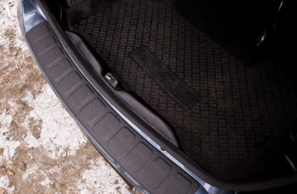Накладка на порог багажника для Рено Логан 1 2004-2009, Renault Logan 1 ...