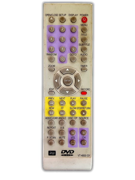 Пульт ДУ Пульт для VITEK VT-4000GY (DVDR) - купить по выгодной цене в ...