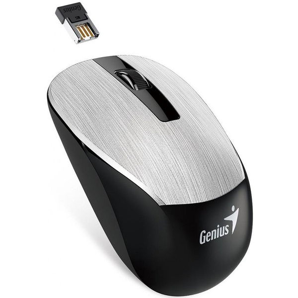 Мышь беспроводная Genius NX-7015, серебристый - купить по выгодной цене ...