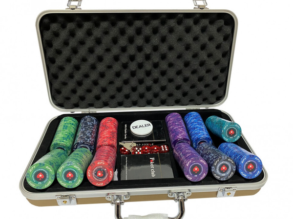 Набор для покера EPT 300 с керамическими фишками турнирный купить на OZON по низкой цене ...