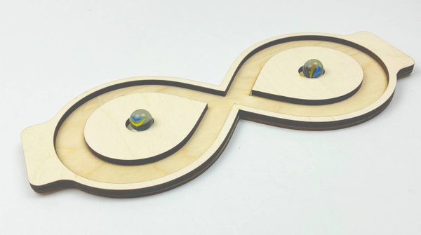 Нейровосьмерка "Малая", головоломка, балансир детский, бесконечная ...