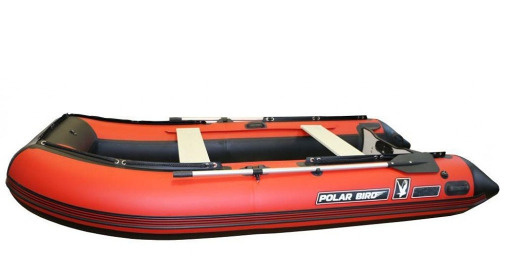 Лодка ПВХ, НДНД Polar Bird Merlin 340 М, 340см, черно-красная - купить ...