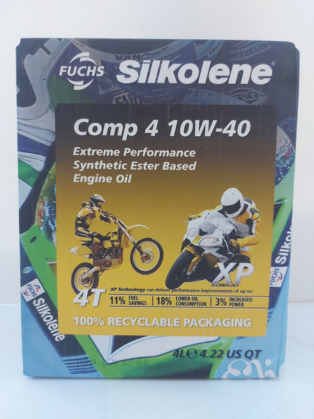 Масло моторное Fuchs SILKOLENE COMP 4 XP 10W-40 Синтетическое 4 л ...