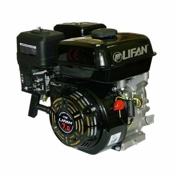 Оснастка для садовой техники Бензиновый двигатель LIFAN 170F (вал 19, 7 ...