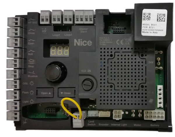 Плата NICE SPMCA1R10 блока управления MC824H - купить с доставкой по выгодным ценам в интернет ...