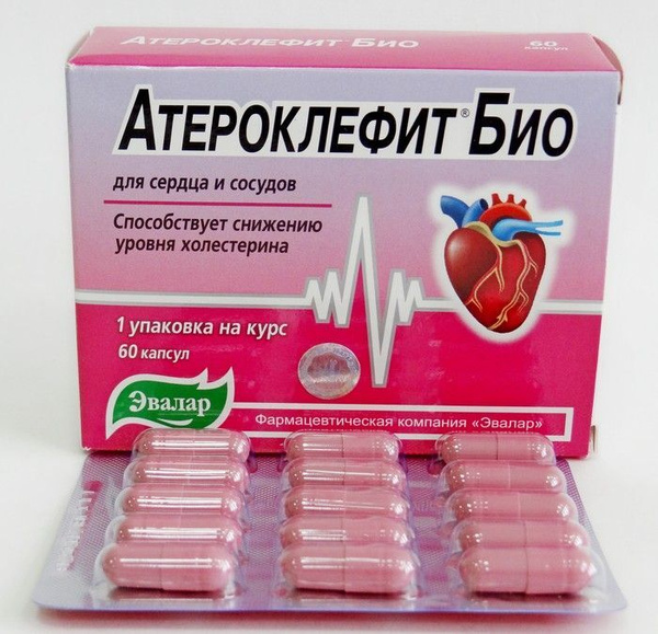 Атероклефит БИО, 60 капсул - купить с доставкой по выгодным ценам в ...