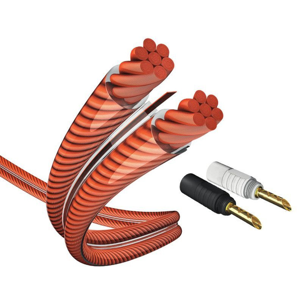 Кабель Inakustik Exzellenz LS MSR, 2 x 2.5m, 4 mm2, Exz. BFA Banana ...