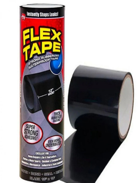 Flex tape сверхсильная клейкая лента - 20 см. супер фикс, лента ...