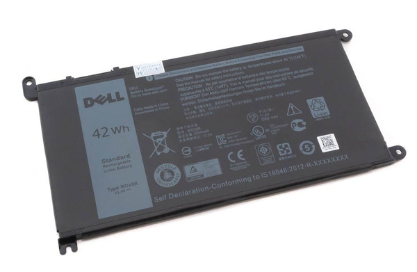 Аккумулятор Genuine (WDX0R) 11.4V 42Wh 3500mAh для Dell Inspiron 3580 ...