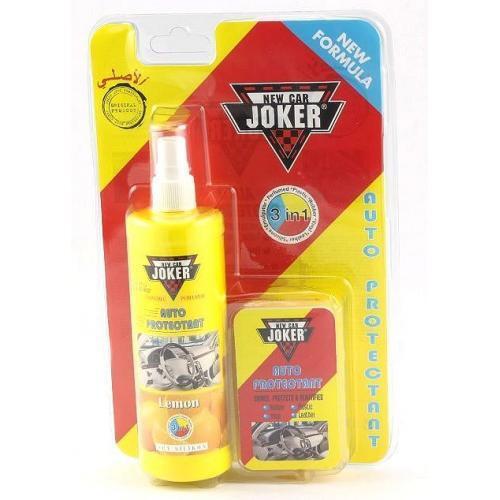Полироль автомобильный Joker Защитная с губкой_Лимон - купить по низким ...