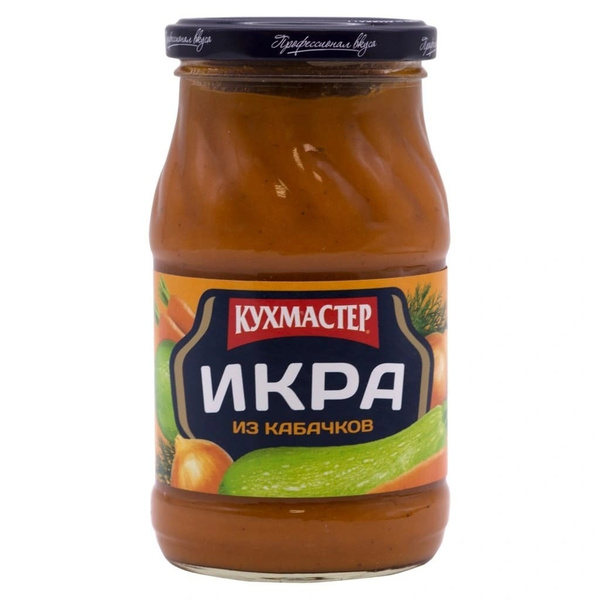"Кухмастер" Икра кабачковая 400гр. 5шт. - купить с доставкой по ...