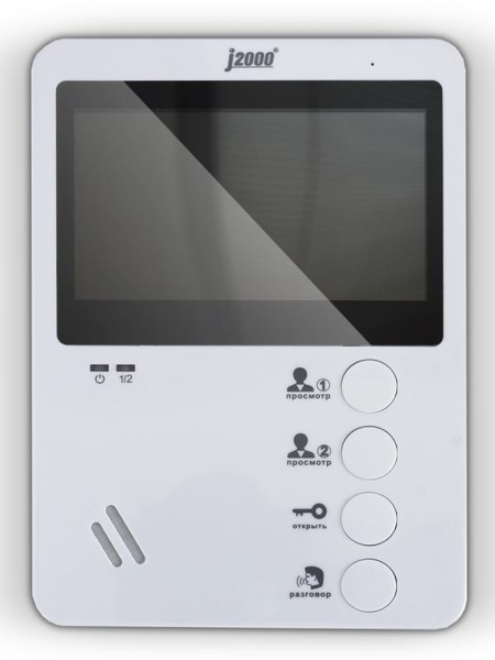 Видеодомофон J2000 J2000-DF-ЕКАТЕРИНА 4,3" Цветной домофон без трубки (hands-free) купить по ...