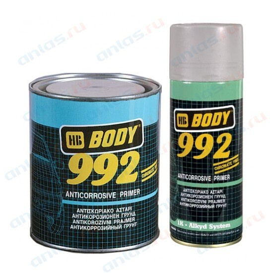 Грунт Body 992 серый 1 л купить на OZON по низкой цене (1869586403)