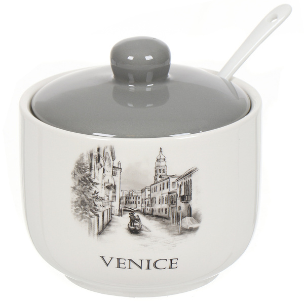 Сахарница 500 мл, керамика, Daniks, Фьюжн - купить с доставкой по выгодным ценам в интернет ...