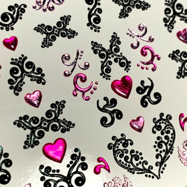 Anna Tkacheva, Набор, 3D-слайдер Crystal HT №494 Сердце. Любовь, 2 шт. - купить с доставкой по ...