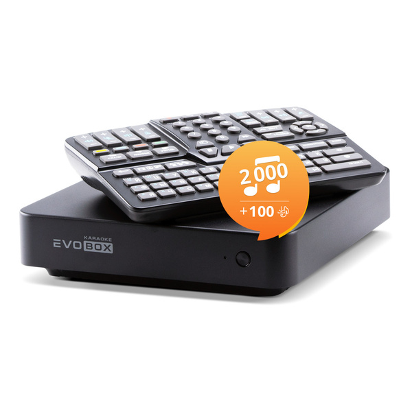 Караоке-комплект EvoBox с микрофонами Evolution SE 200D Black - купить с доставкой по выгодным ...
