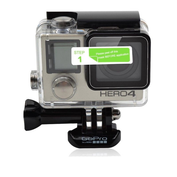 Пленка защитная на экран и линзу GoPro 4 Silver - купить с доставкой по ...