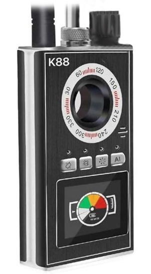 Детектор жучков и скрытых камер Bug Detector Hunter K88 - купить с доставкой по выгодным ценам в ...
