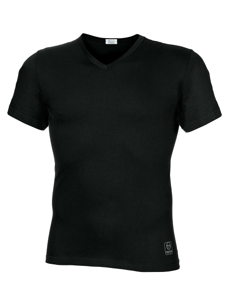 Футболка Sergio Tacchini, размер 54, цвет черный, 100% хлопок - купить ...