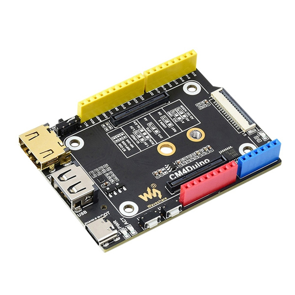 Waveshare для Raspberry Pi Cm4 Duino совместимая с базовой платой интерфейс Hdmi Usb M 2