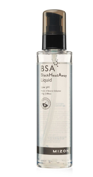 Mizon, Средство против черных точек BSA Blackhead Away Liquid, 110 г ...