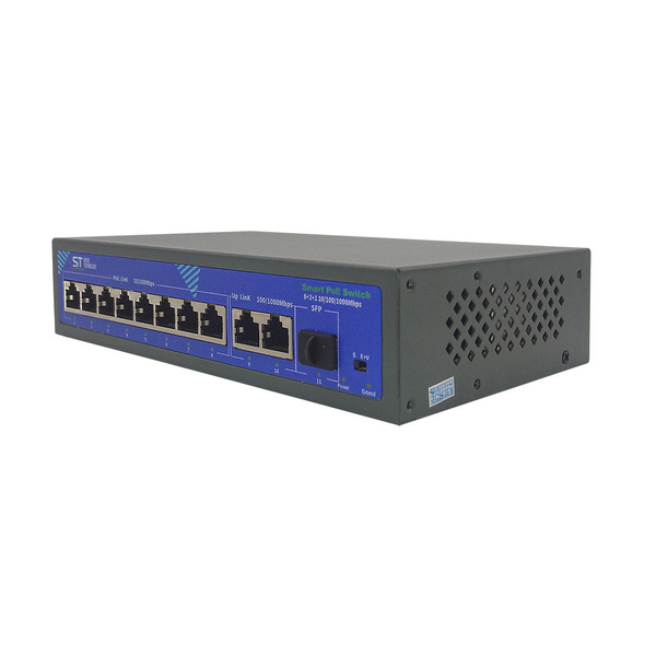 Коммутатор ST на 8 PoE портов ST-S87POE(2G/1S/120W/A)PRO - купить по ...