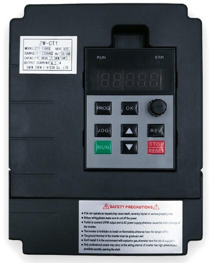 Преобразователь частоты ZW-CT1, 2.2 kW, питание 1 фаза, выход 3 фазы ...