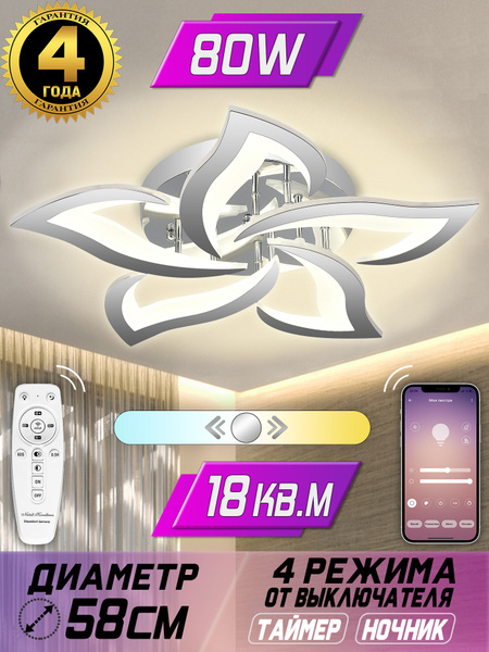 Потолочный светильникNatali KovaltsevaINNOVATION STYLE 83026, LED - купить по выгодной цене в ...