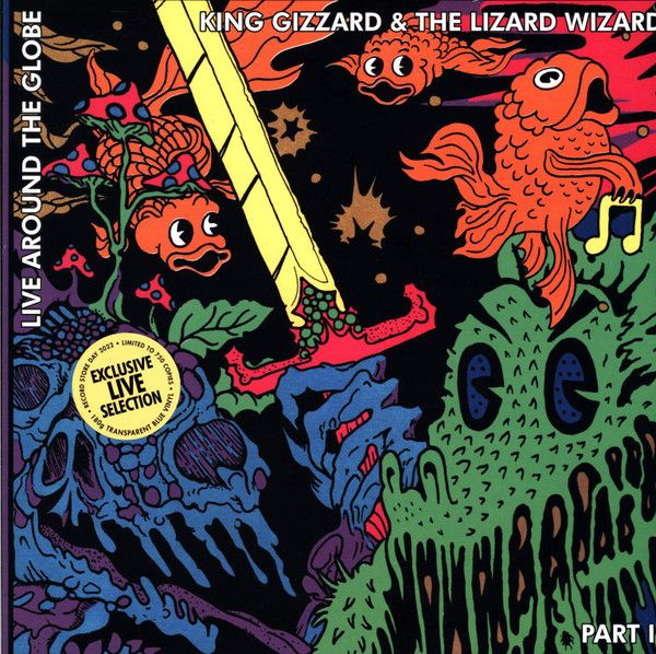 RSD винил King Gizzard & The Lizard Wizard. Live Around The Globe ...