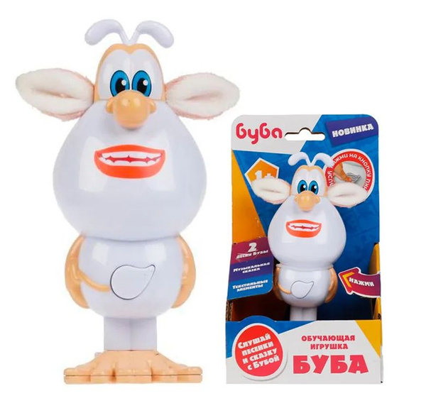 Музыкальная игрушка Буба (сказка, песни, загадки), 13 см - купить с ...