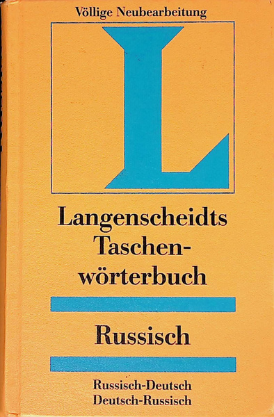 Langenscheidt Taschenworterbuch Russisch-Deutsch, Deutsch-Russisch ...