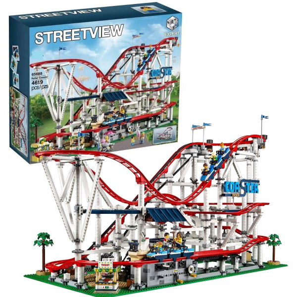Конструктор Американские горки / Create Expert / Деталей 4619 / 77016 ...