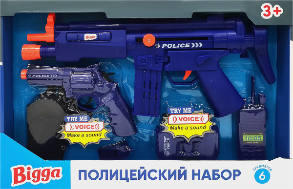 Игровой набор Полицейский Bigga / Игрушка для мальчика - купить с ...