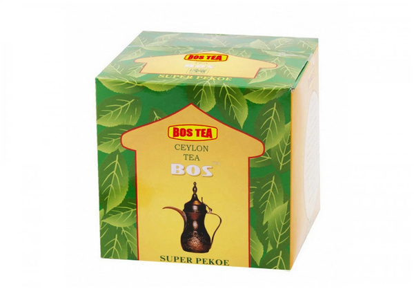 Чай БОС "SUPER Pekoe" черный картон 500 г - купить с доставкой по ...