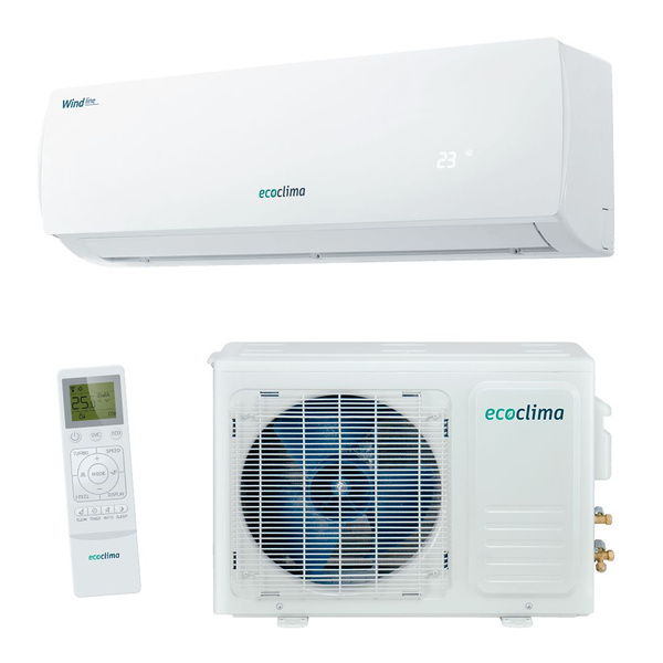 Настенный инверторный кондиционер (сплит система) ECW/I-18QCW/EC/I-18QC ...